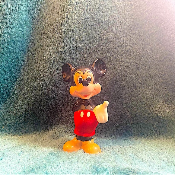 Disney | Accents | Vintage Disney Mickey Mouse Ceramic Figurine | Poshmark